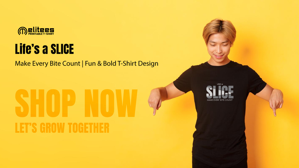 Life’s a SLICE – Make Every Bite Count | Fun & Bold T-Shirt Design | Digital Download | High ...
