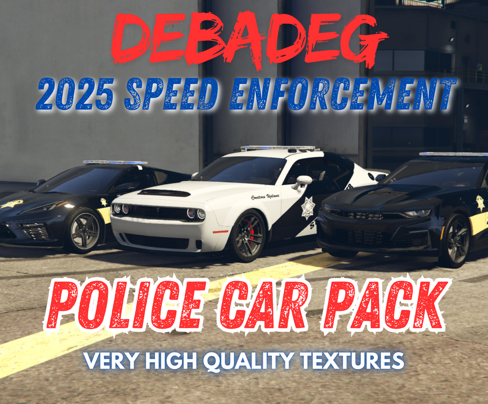 FiveM 2025 police car pack | FiveM police car | FiveM car packs | FiveM | Debadged FiveM car ...