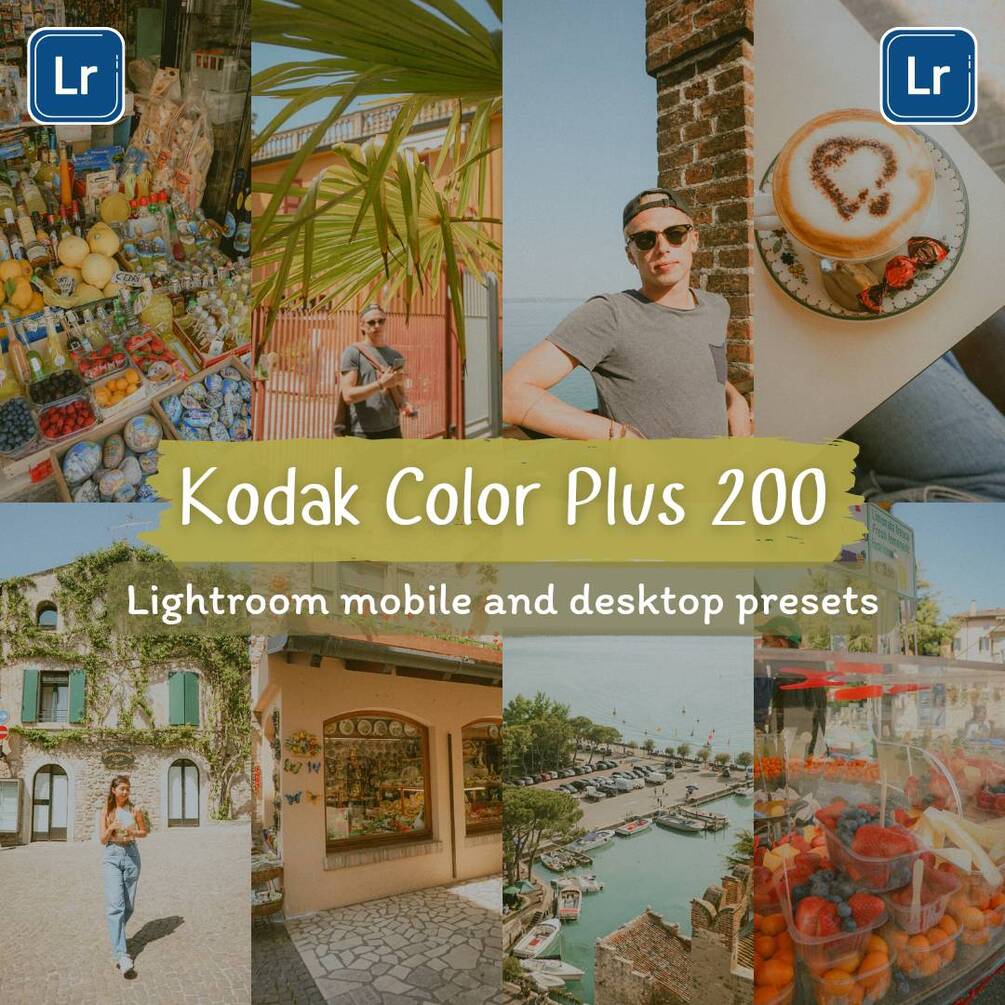 KODAK COLOR PLUS 200 FILM PRESETS