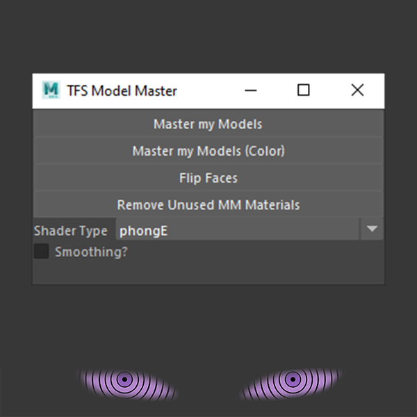 TFS Model Master v1.0 – A Model Preparation Tool for Maya