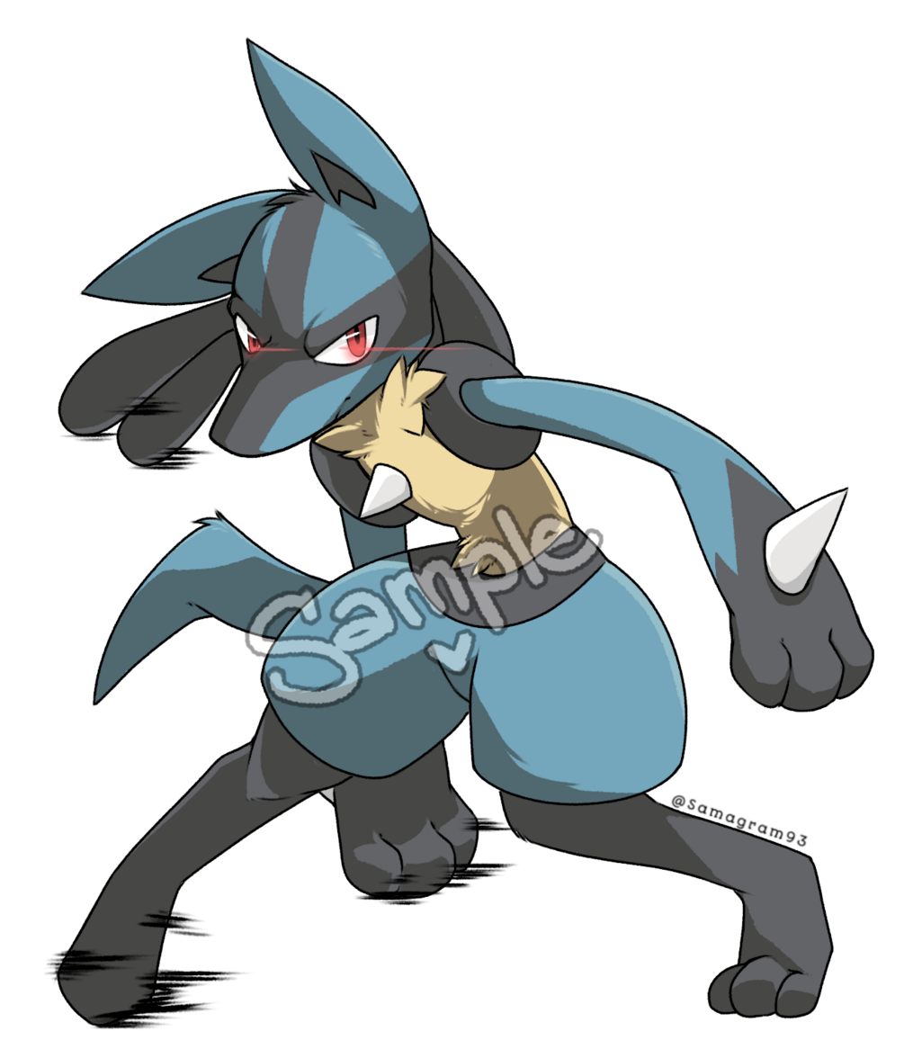 Lucario Sticker