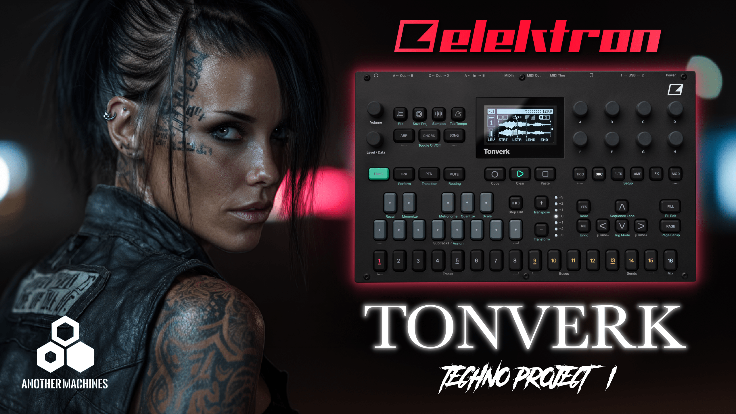 🔥 New Release: ELEKTRON TONVERK – TECHNO PROJECT #1 is Here! 🎛️ 16 Patterns + Analog Instruments ...