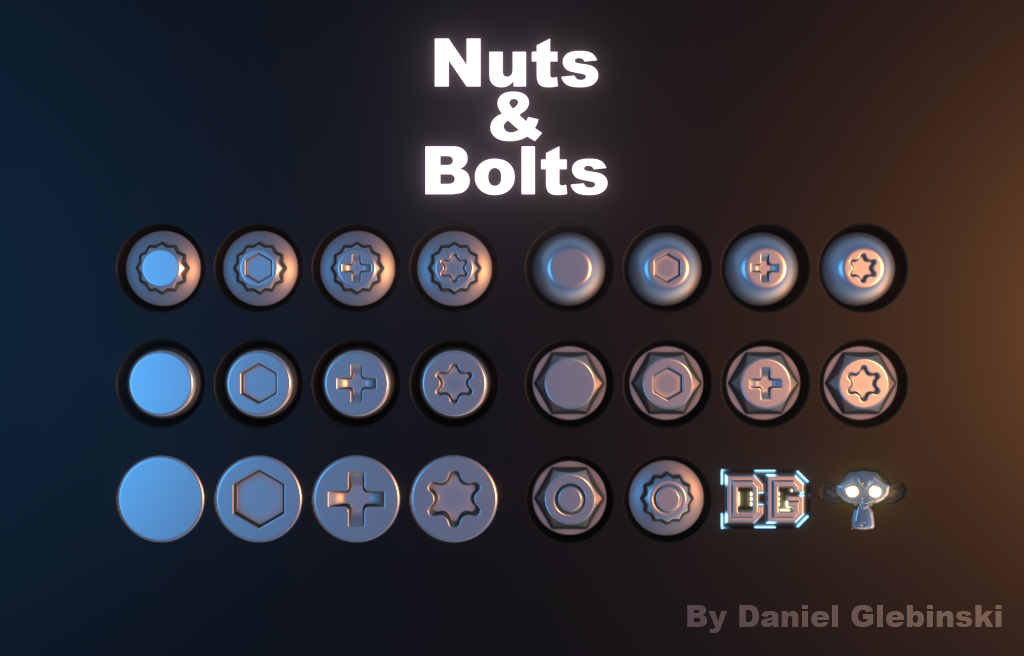 22 Decals Nuts & Bolts / DECALmachine 2.3 Ready! / FREE