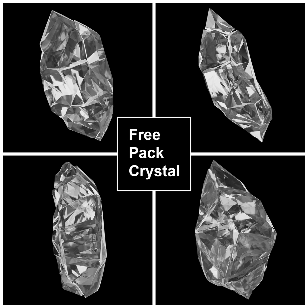 Free Crystal Pack (4 pieces)