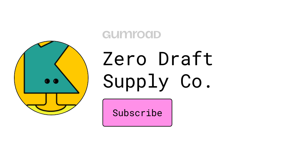 Zero Draft Supply Co.