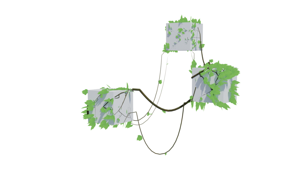 IVYGEN - ivy generator (geo nodes Setup)