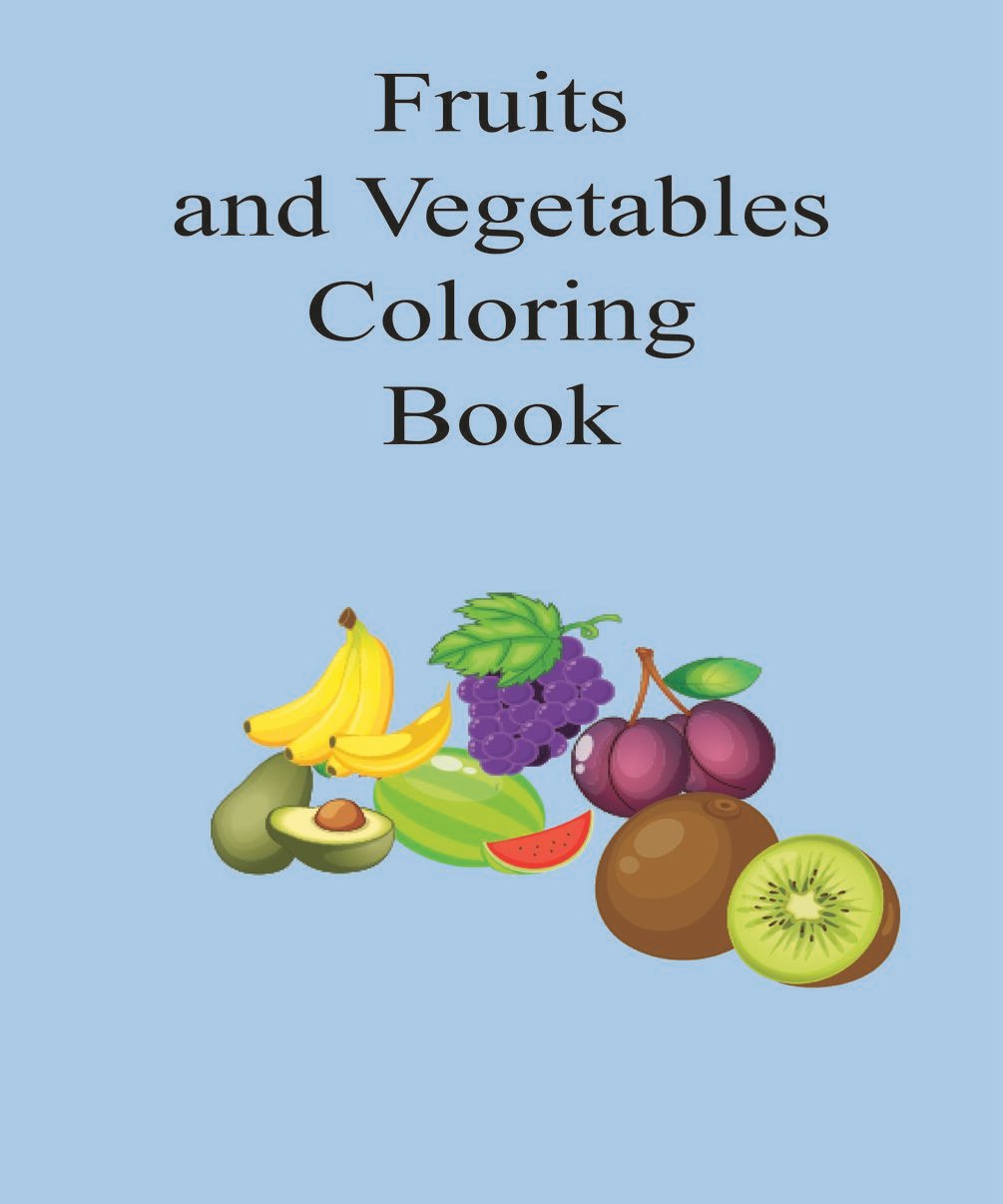 Fruits Coloring Book