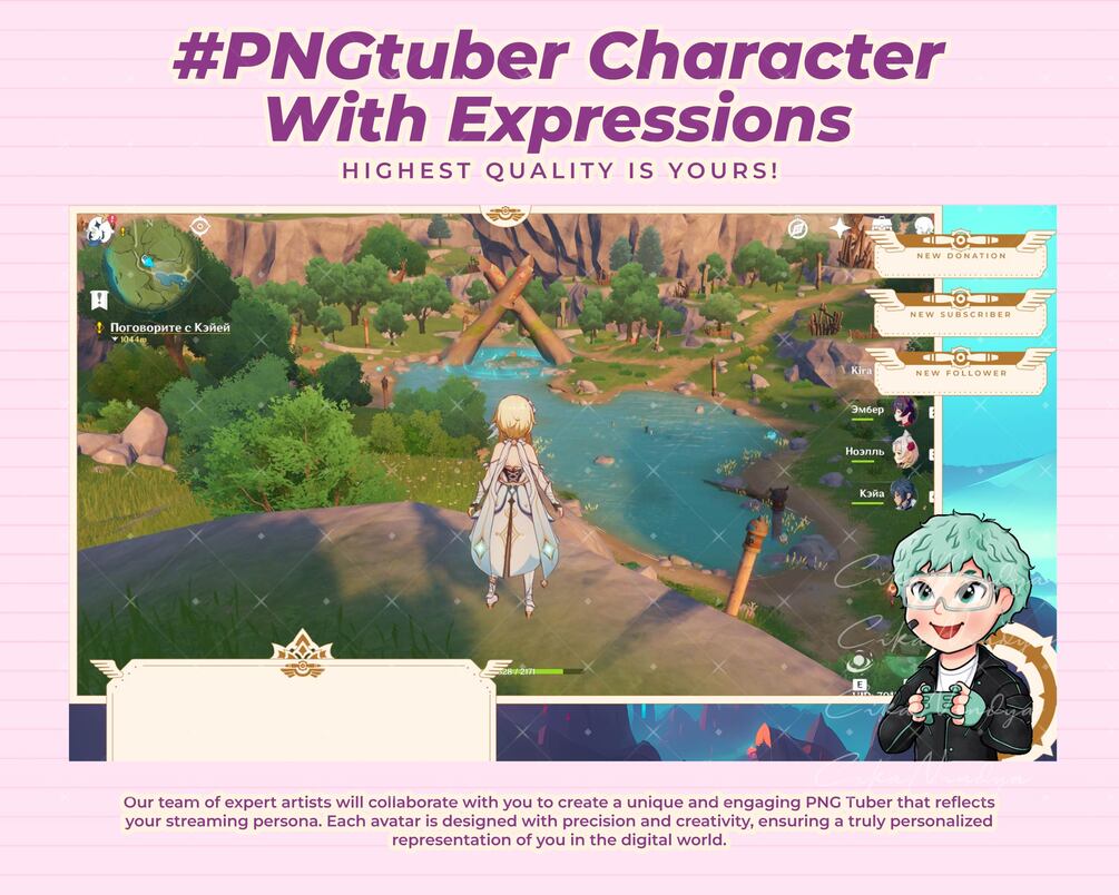 Pngtuber, Pngtuber Commission, Pngtuber Avatar, Pngtuber Premade ...