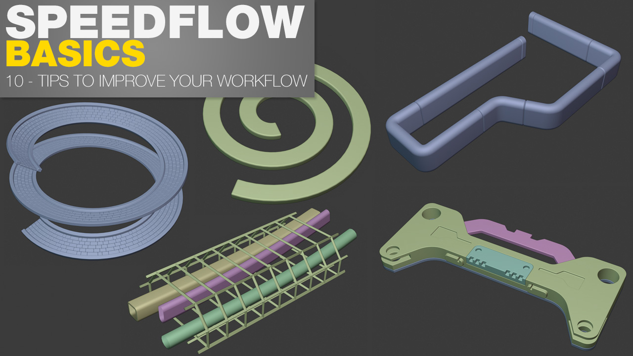 Speedflow Basics - Parametric Modeling in Blender
