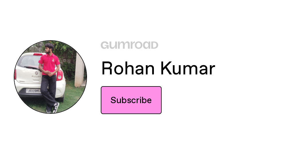 Rohan Kumar