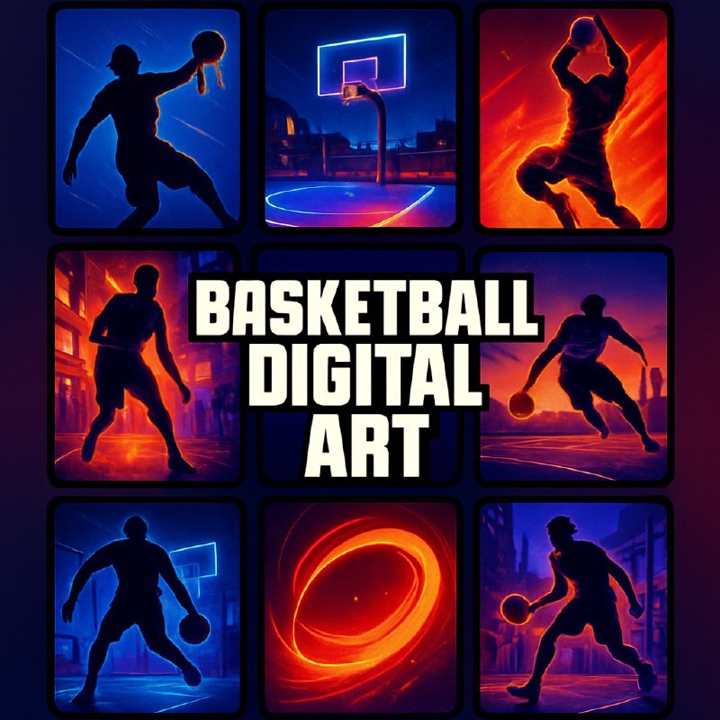 Basketball Digital Art Pack