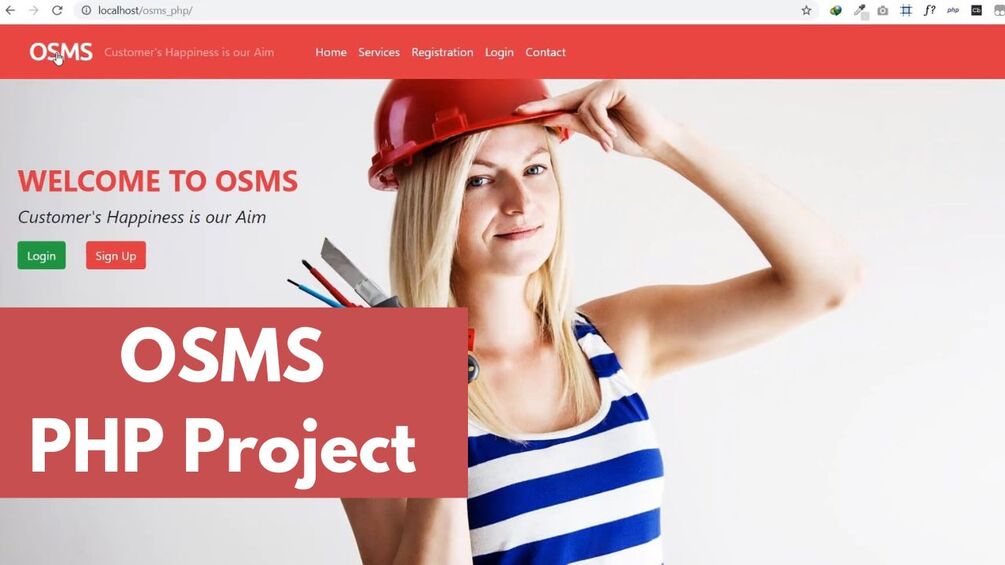 Complete Online Service Management System Project with Synopsis and ...