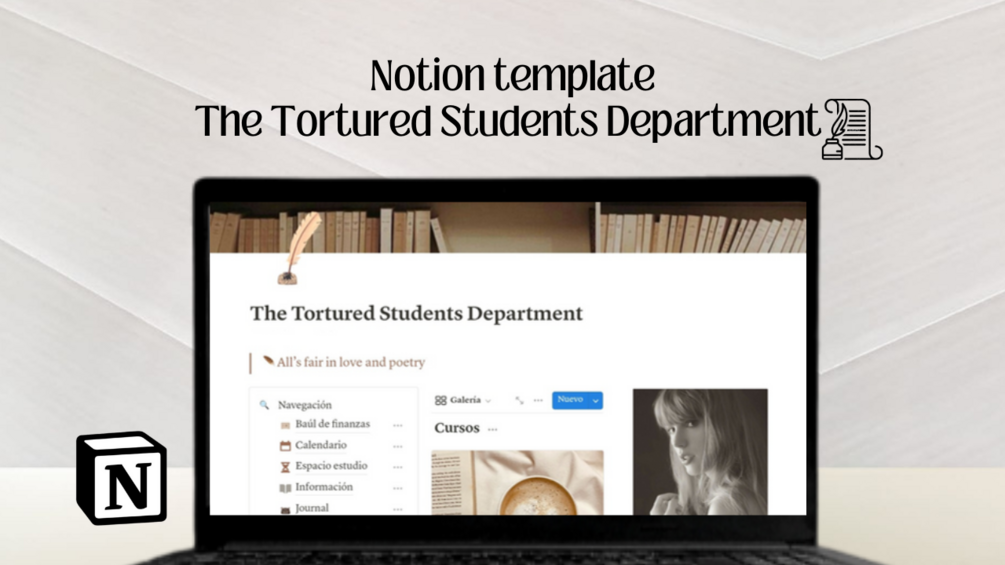 Notion Template | The Tortured Students Department (eng version)