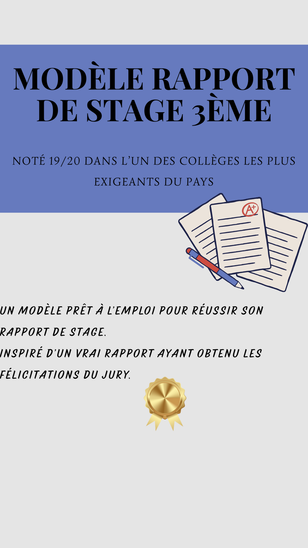 Rapport de stage 3ème brevet des collèges
