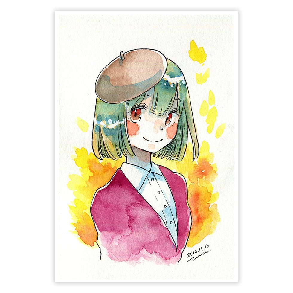 [ORIGINAL] Yoiko : Watercolor art