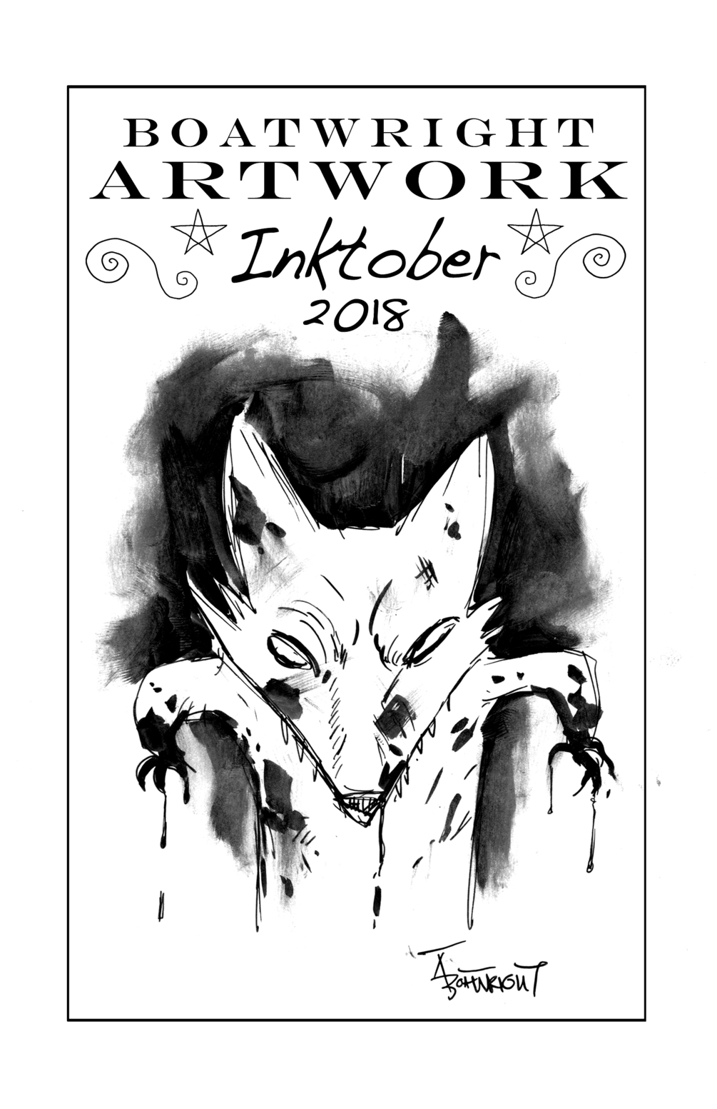 Boatwright 2018 Inktober