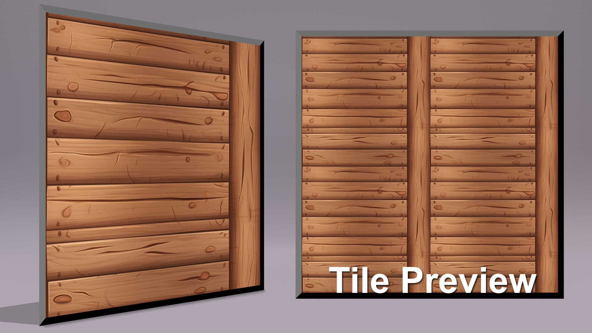Cartoon Wood Textures Pack 24 - 10x PNG