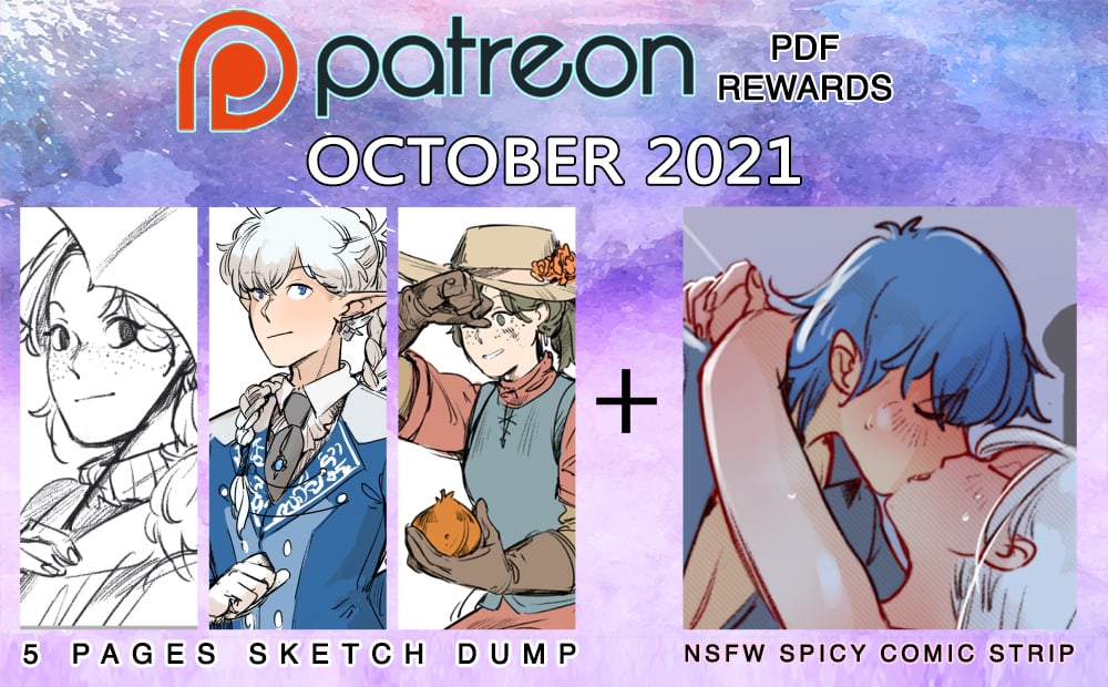 PATREON PDF + SPICY - OCTOBER 2021