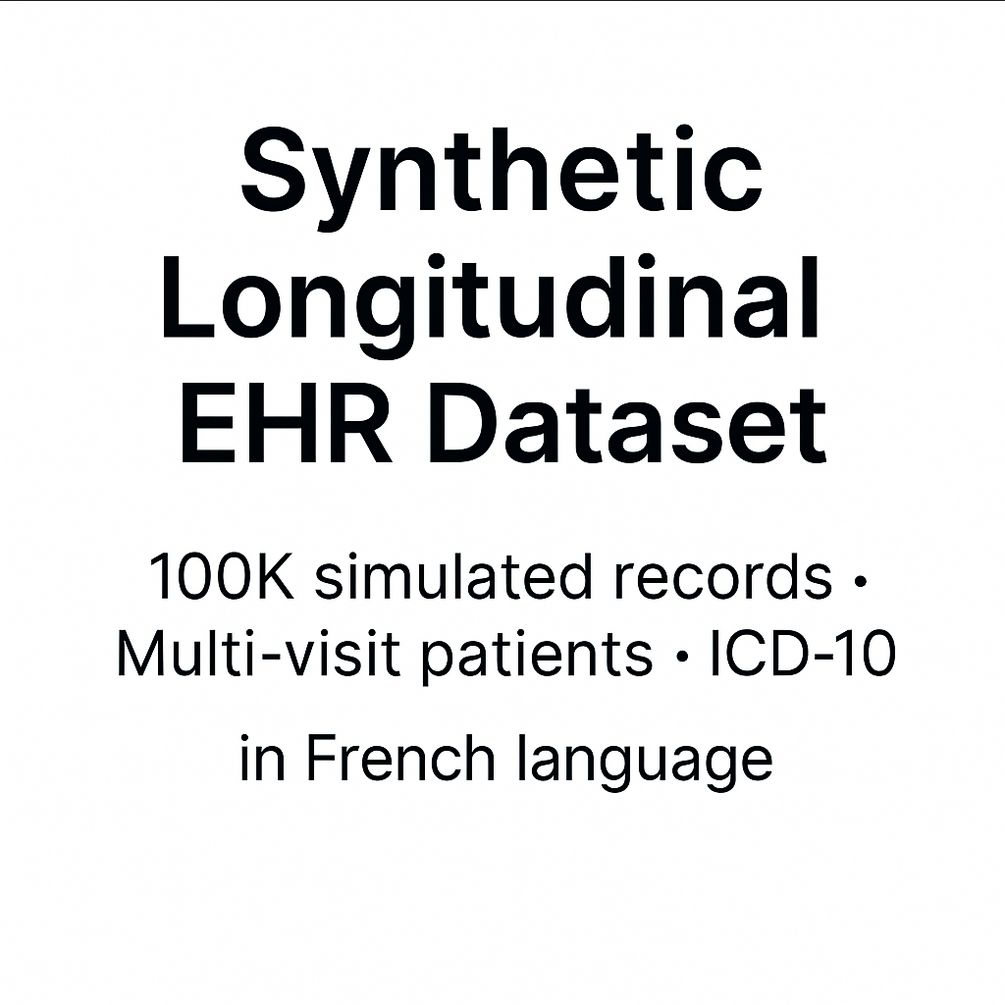 🧬 Synthetic Longitudinal Electronic Health Records Dataset (100K Rows ...