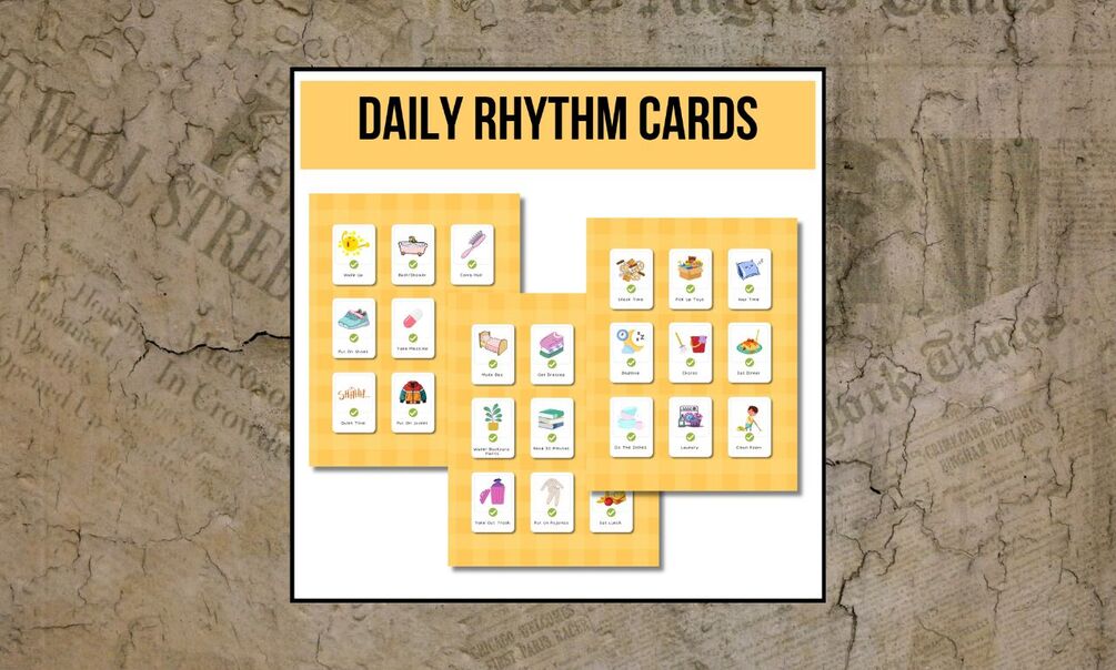 42 Daily Rhythm Cards