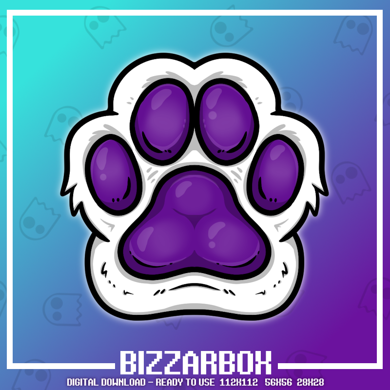Streamer Emote: Furry Paw