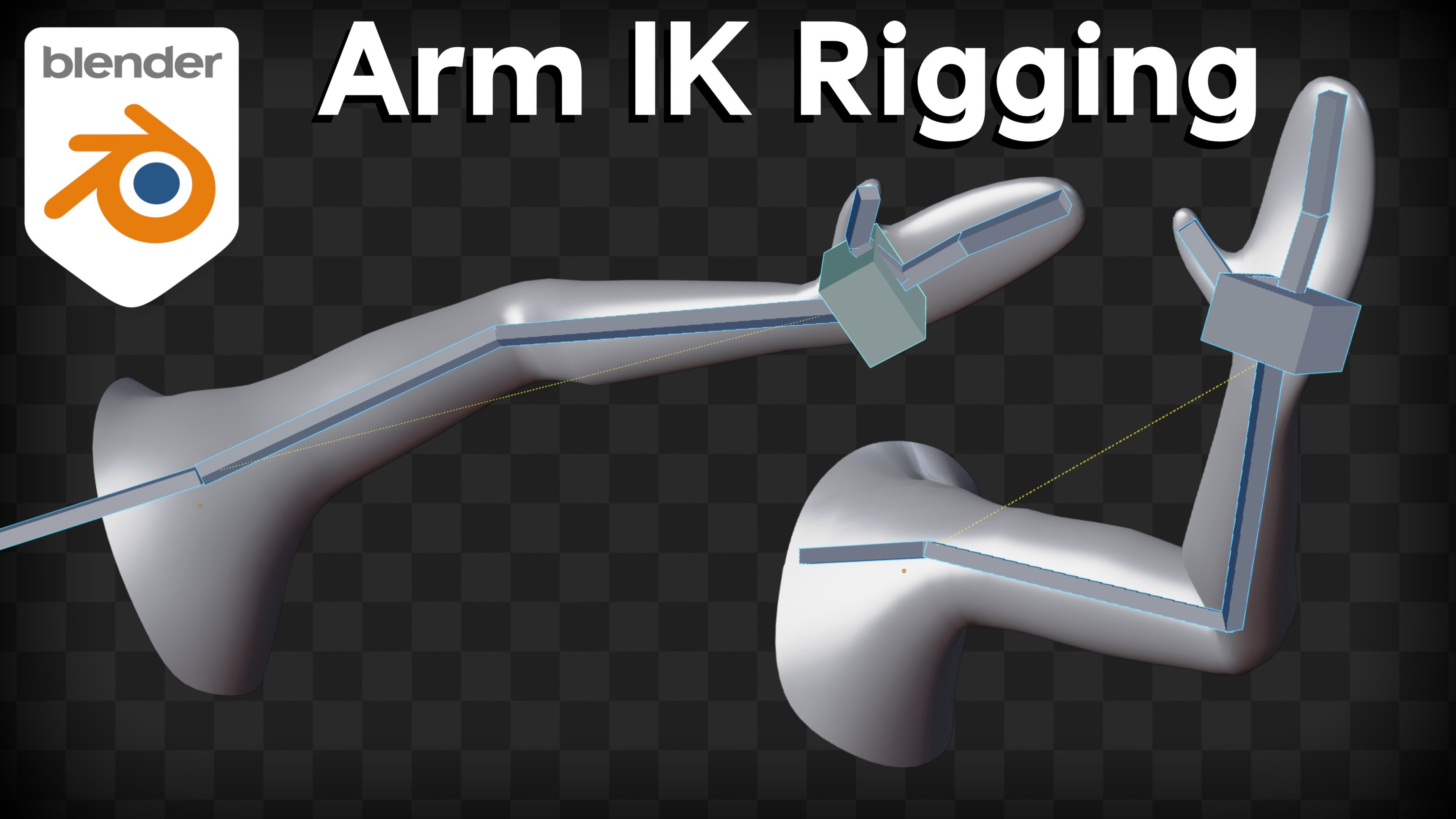 How to Setup Leg and Arm IK Rigging (Blender Tutorial) - Ryan King Art