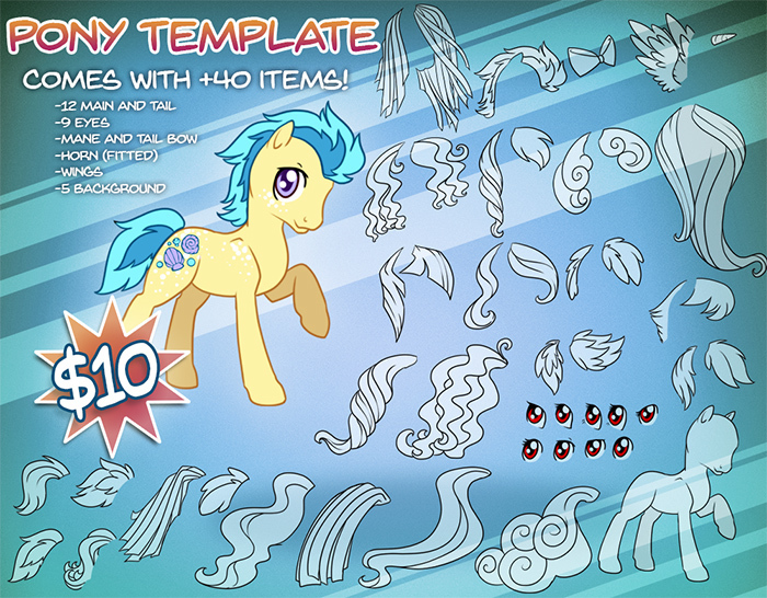 Pony template