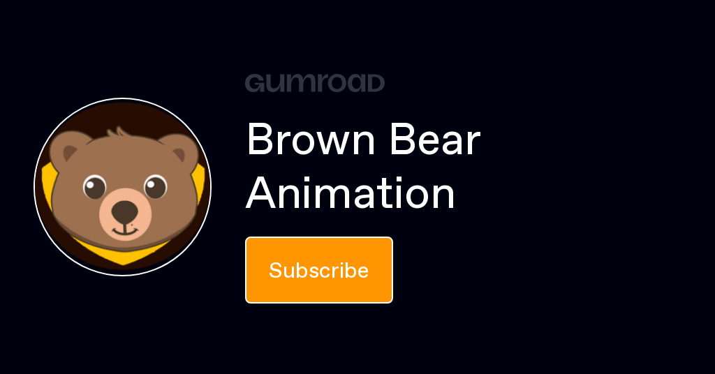 Brown Bear Animation