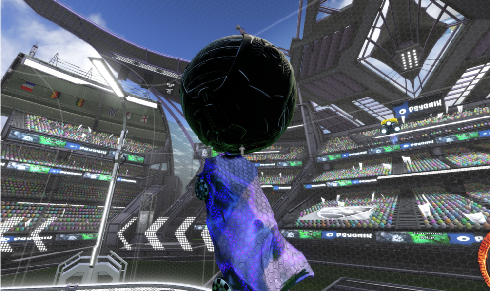 Pure Black No Lights Rocket League Custom Ball How is this Allowed ...