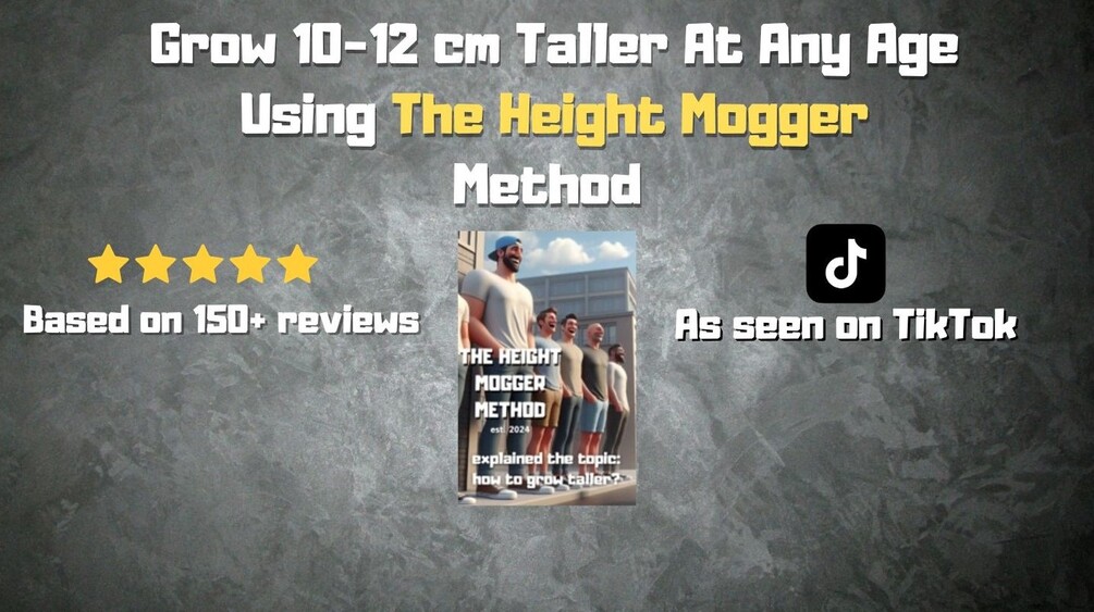 The Height Mogger Method: Grow Taller Even After Puberty