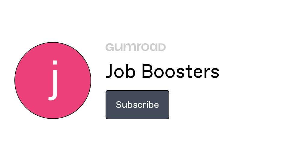 Job Boosters