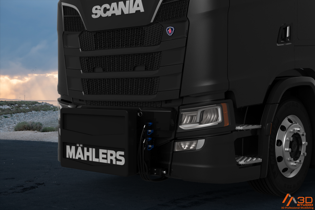 3D Mahlers Front Unit Shield V2