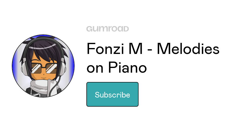 Fonzi M - Melodies on Piano