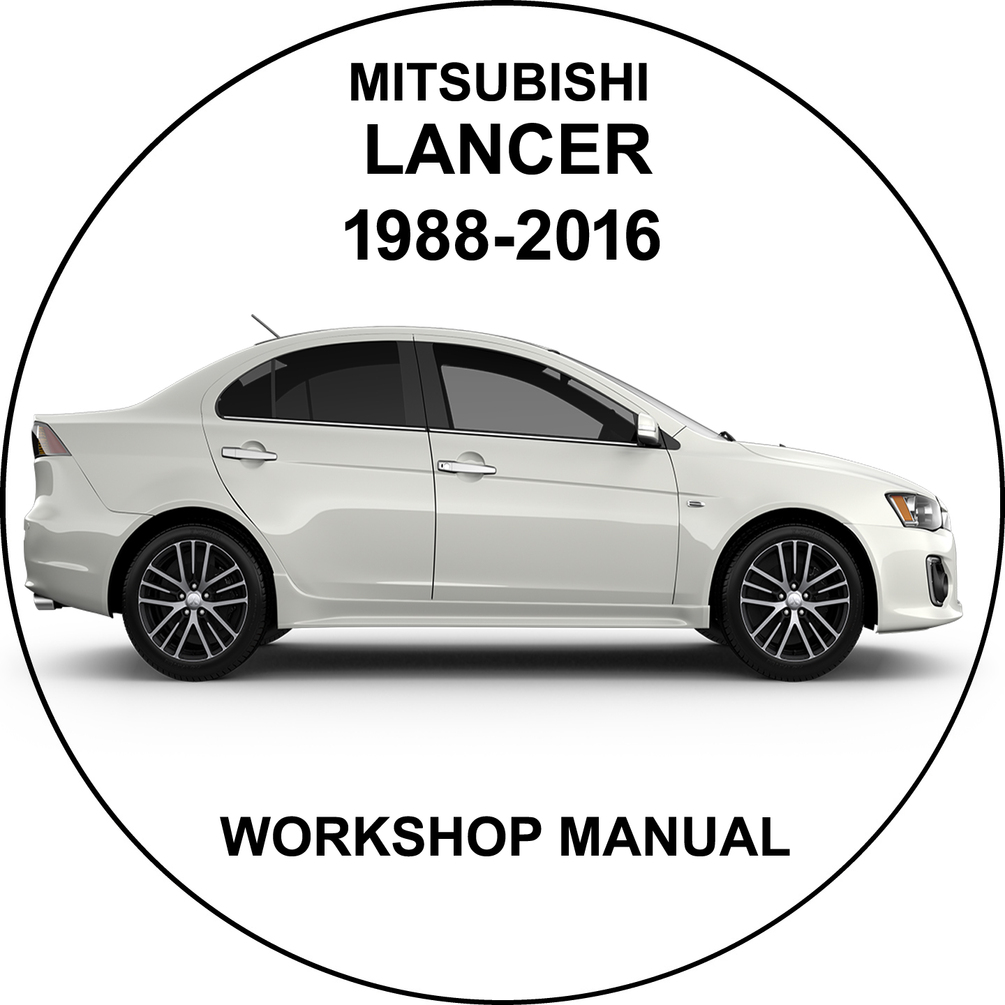 mitsubishi lancer 1988-2016 workshop manual