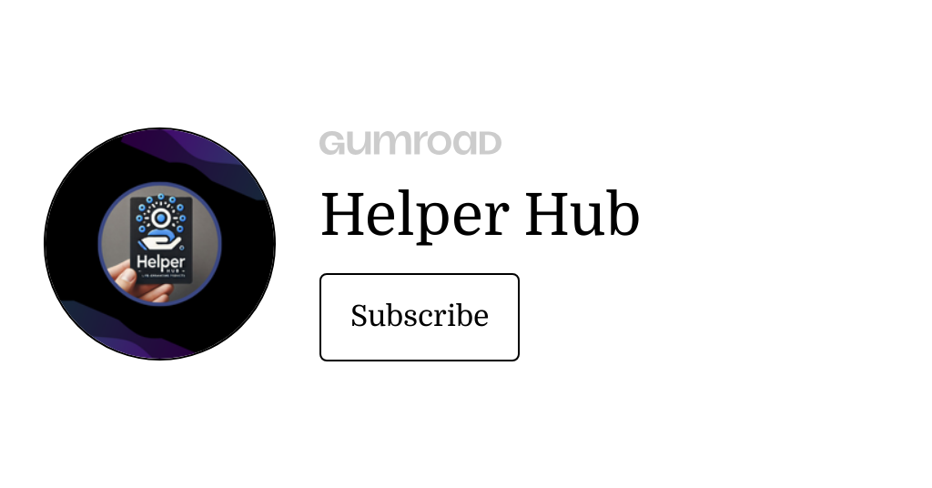 Helper Hub