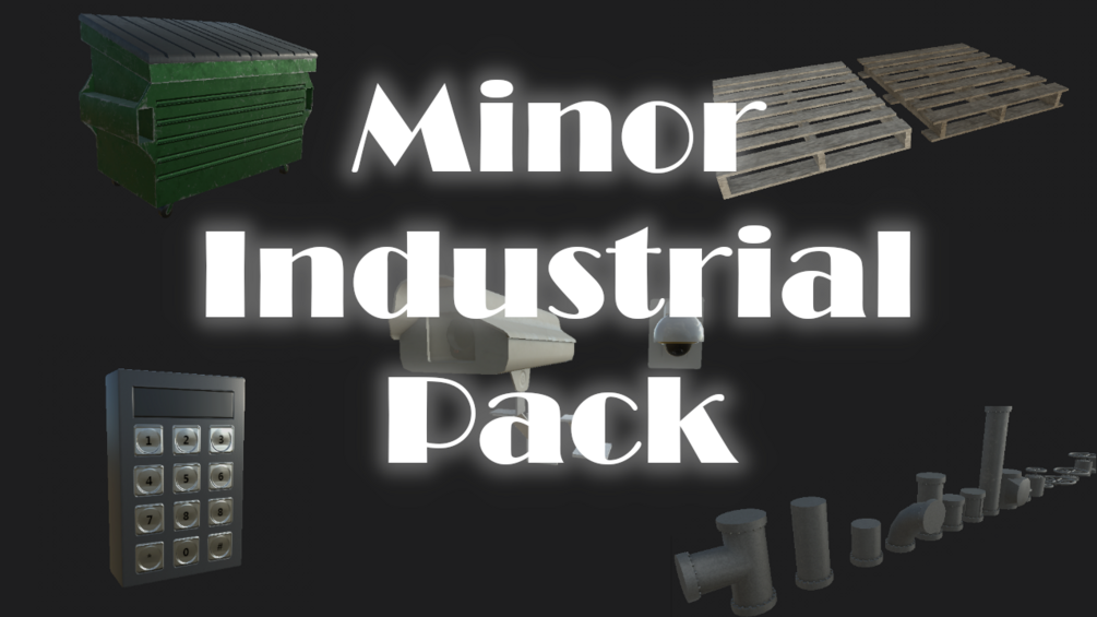 Minor Industrial 3D Assets Pack