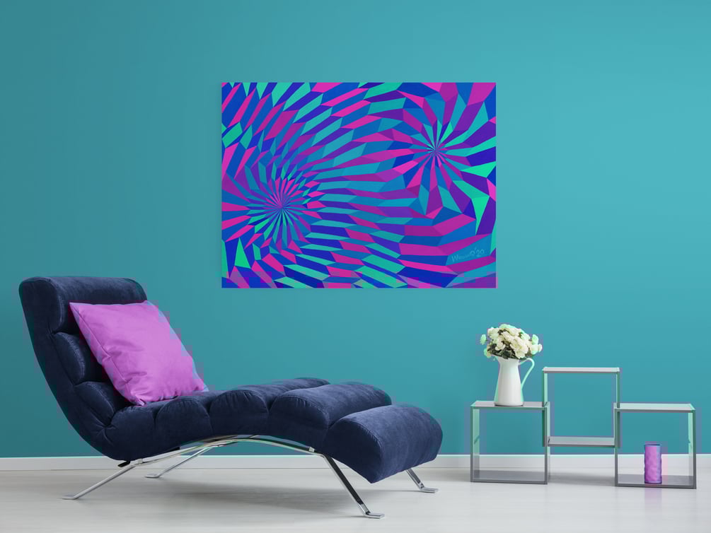 "INTERDIMENSIONAL", giclée art print