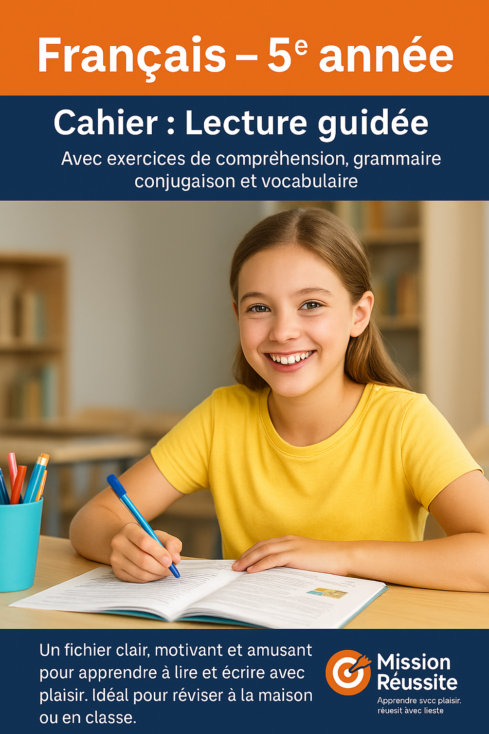 Français 5e année- Lecture guidée plus exercices