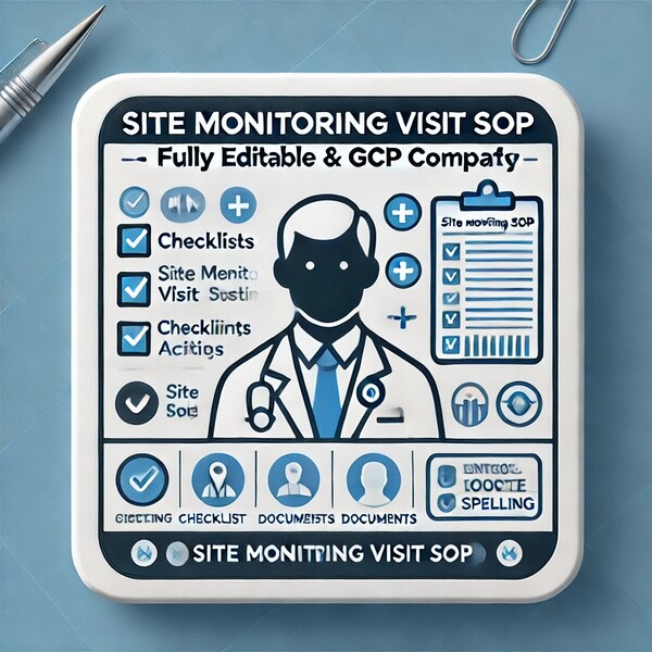 Essential Clinical Research SOP Bundle – Fully Editable & GCP Compliant