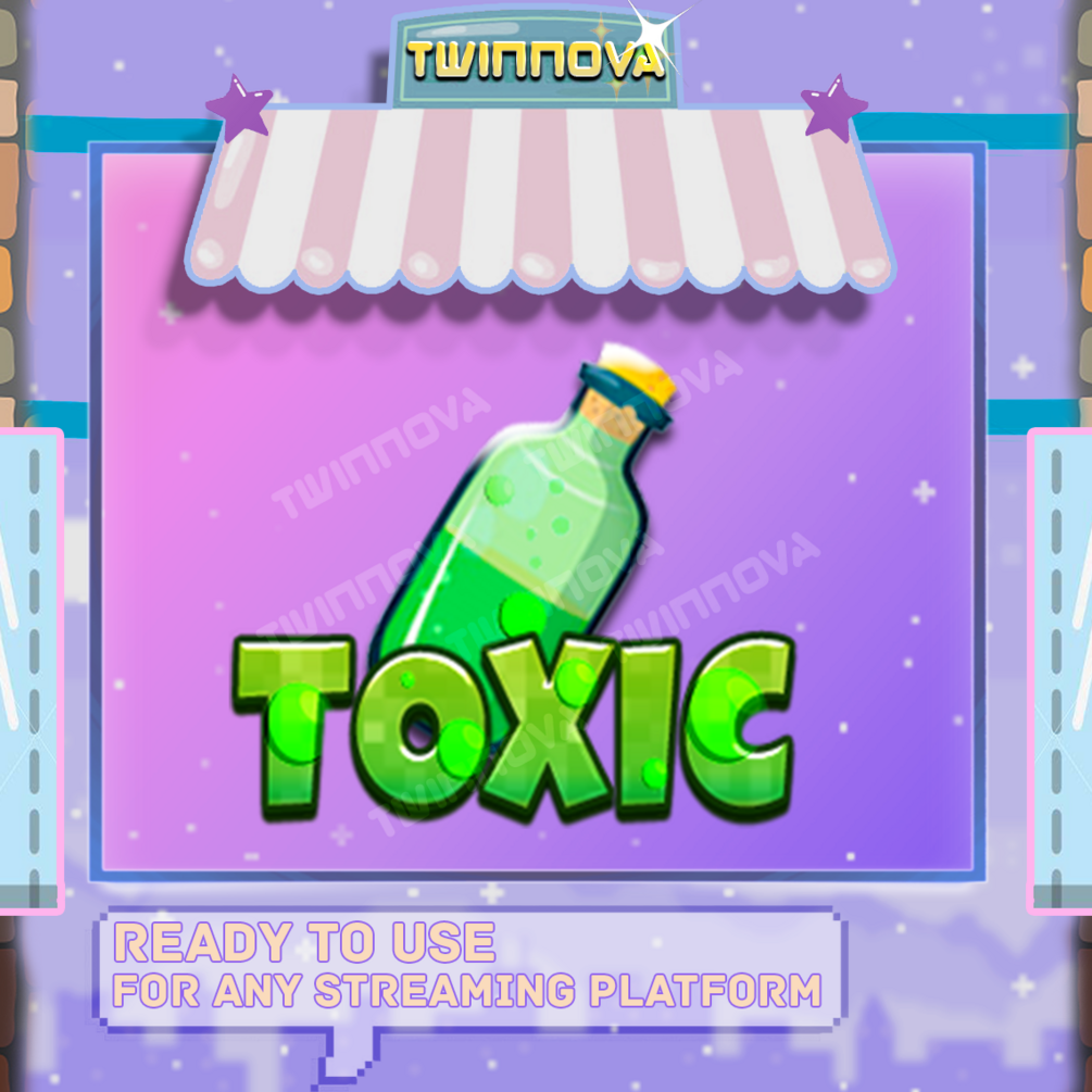 Twitch Emote - Toxic