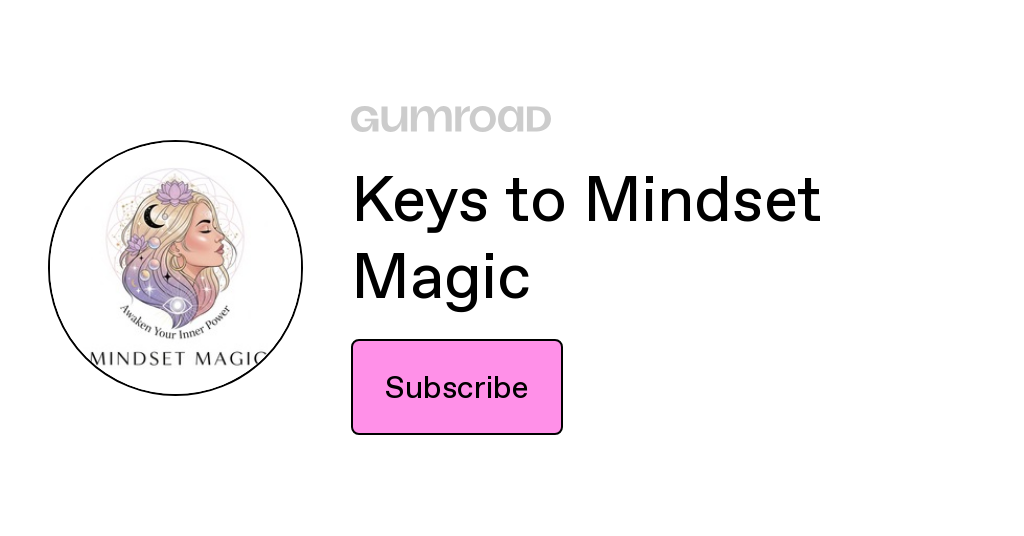 Keys to Mindset Magic
