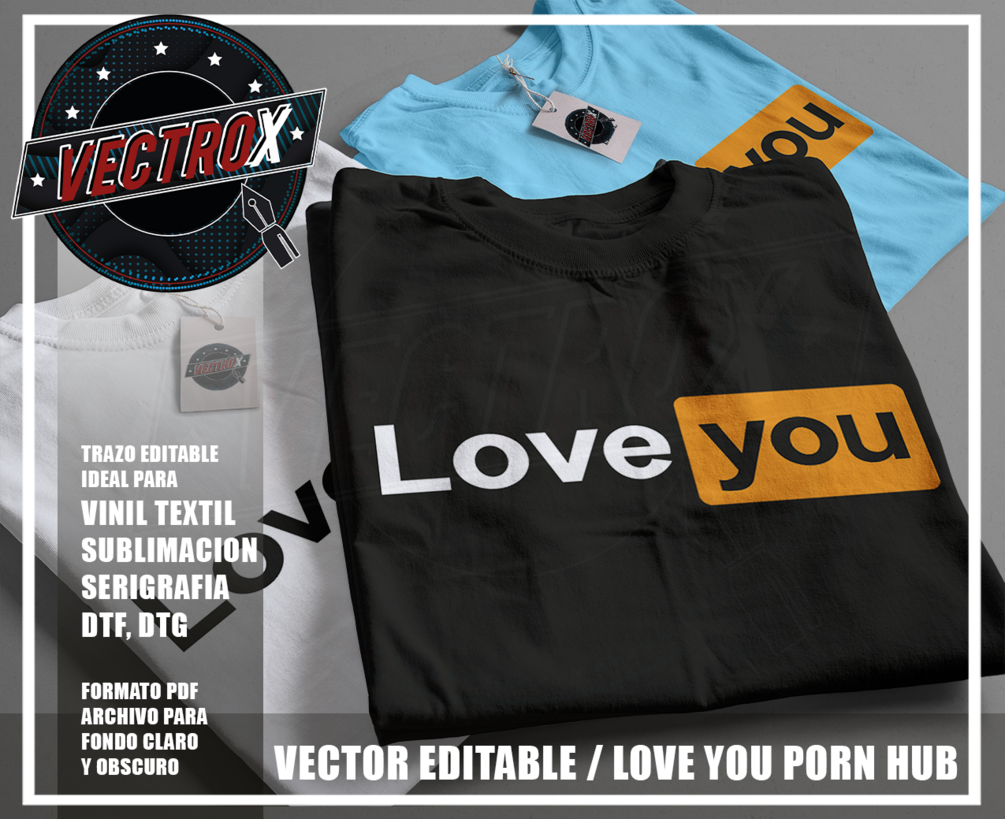 Vector Editable - Love You Ph