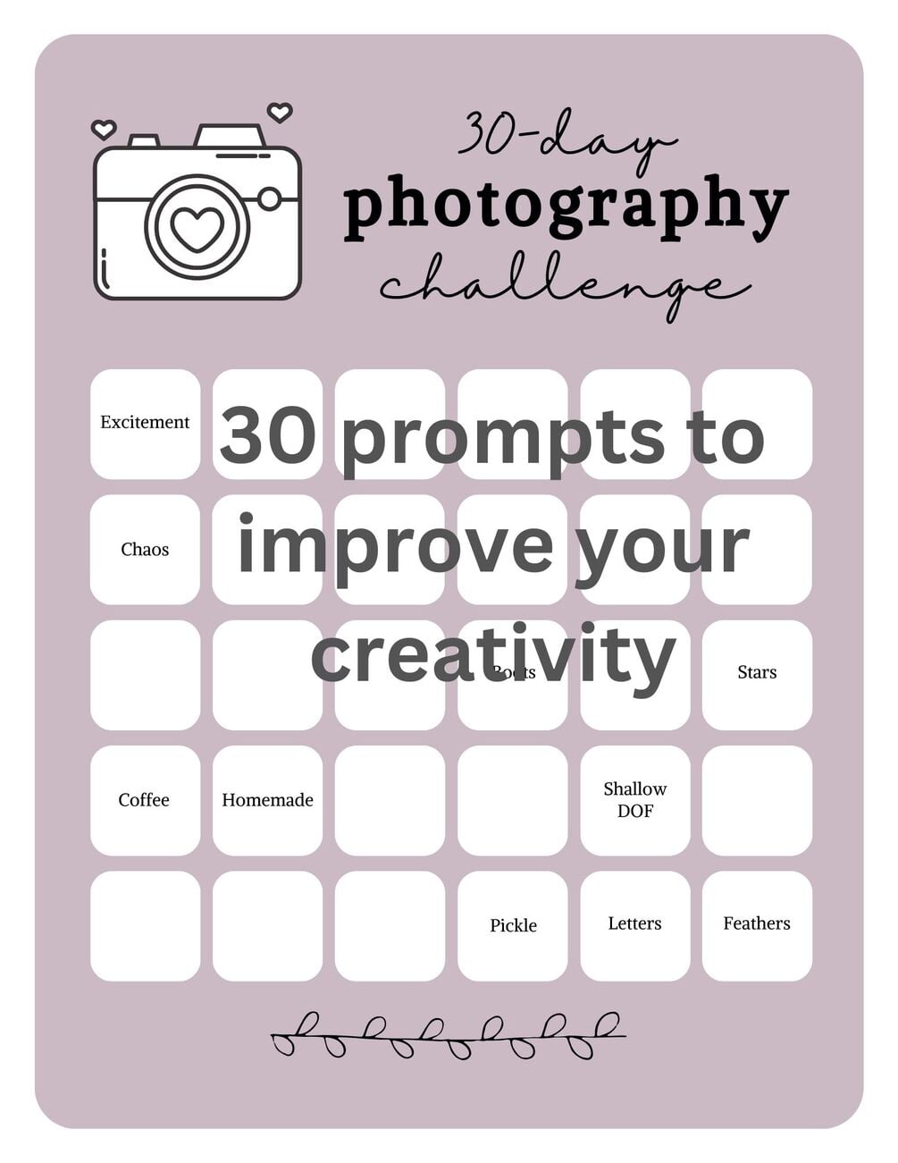 30-Day Photo Challenge