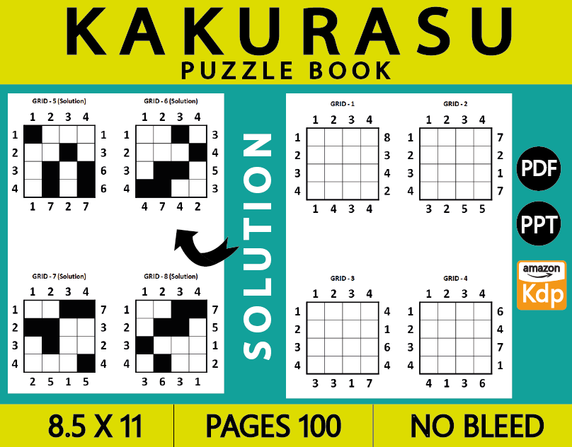 kakurasu Puzzle Book