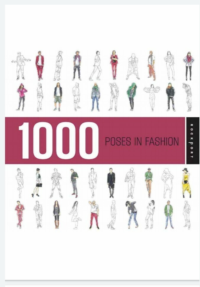 1000 poses in fashion