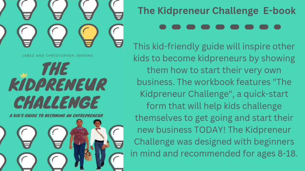 The Kidpreneur Challenge E-Book