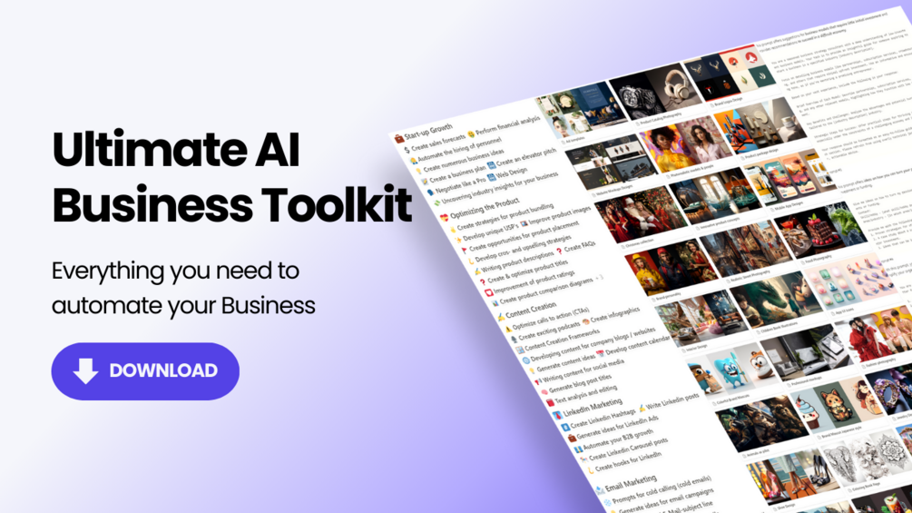 The Ultimate AI Business Toolkit
