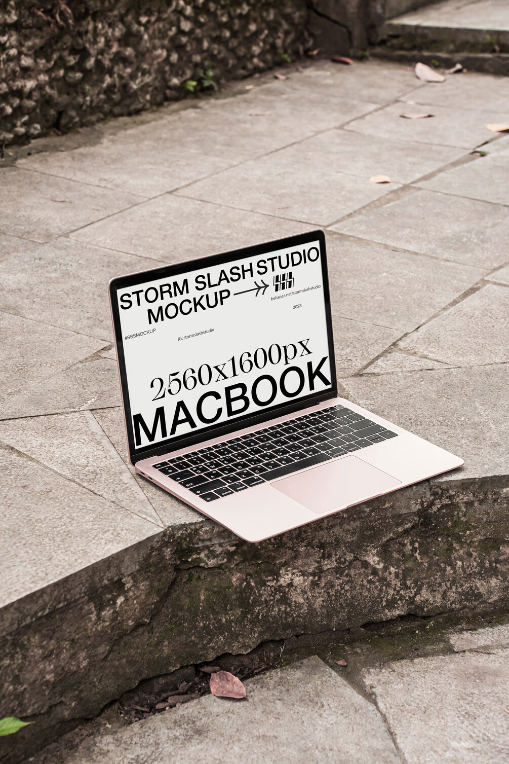 Macbook Mockup by StormSlash Studio