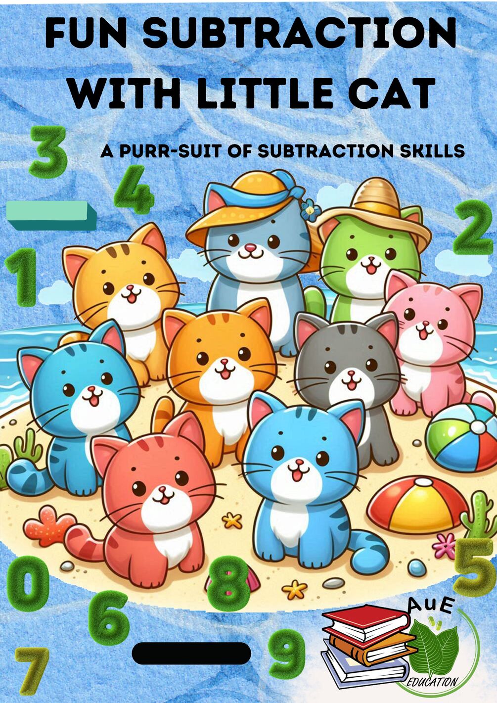 Fun Subtraction with Little Cat