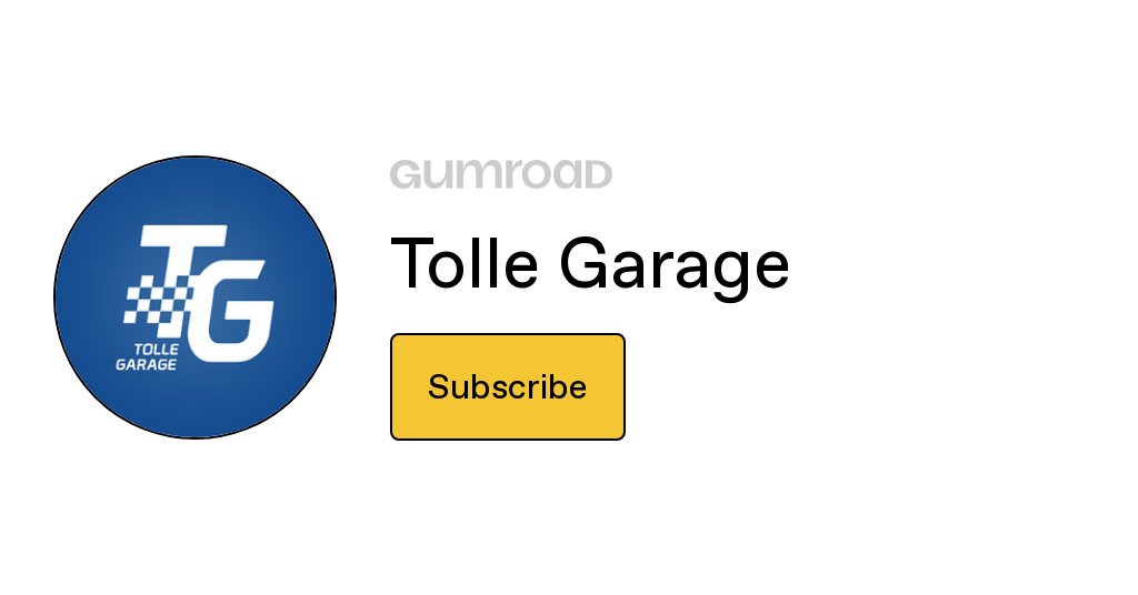 Tolle Garage